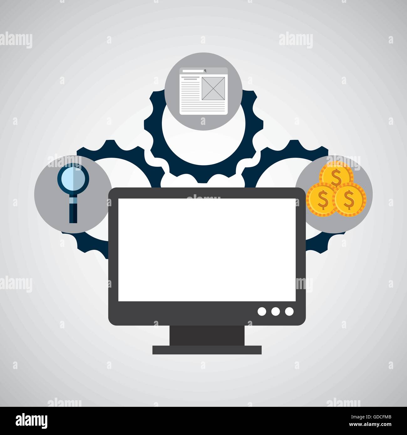 data analysis icon Stock Vector Image & Art - Alamy