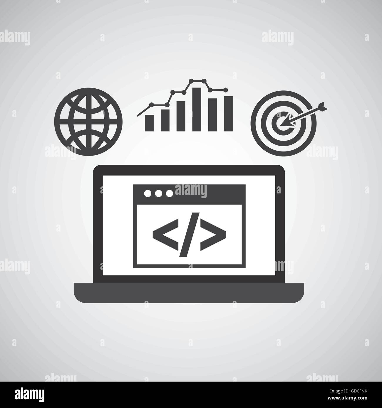 data analysis icon Stock Vector Image & Art - Alamy