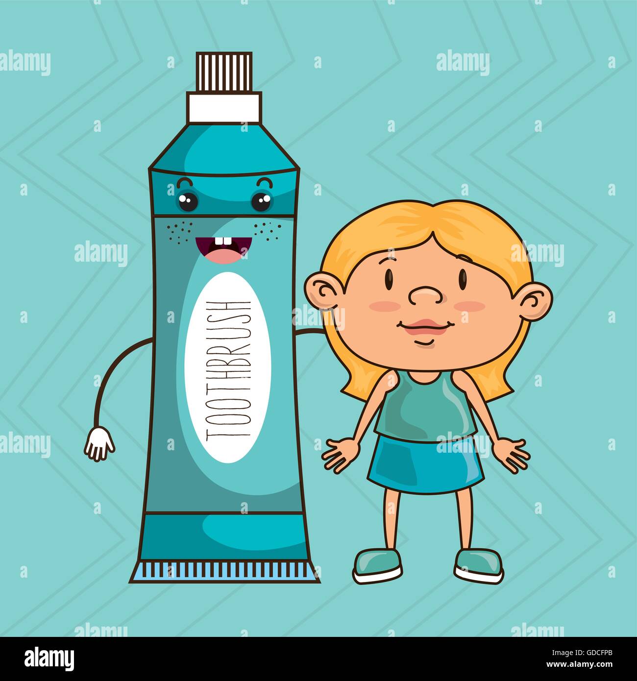 Woman mouthwash Stock Vector Images - Alamy