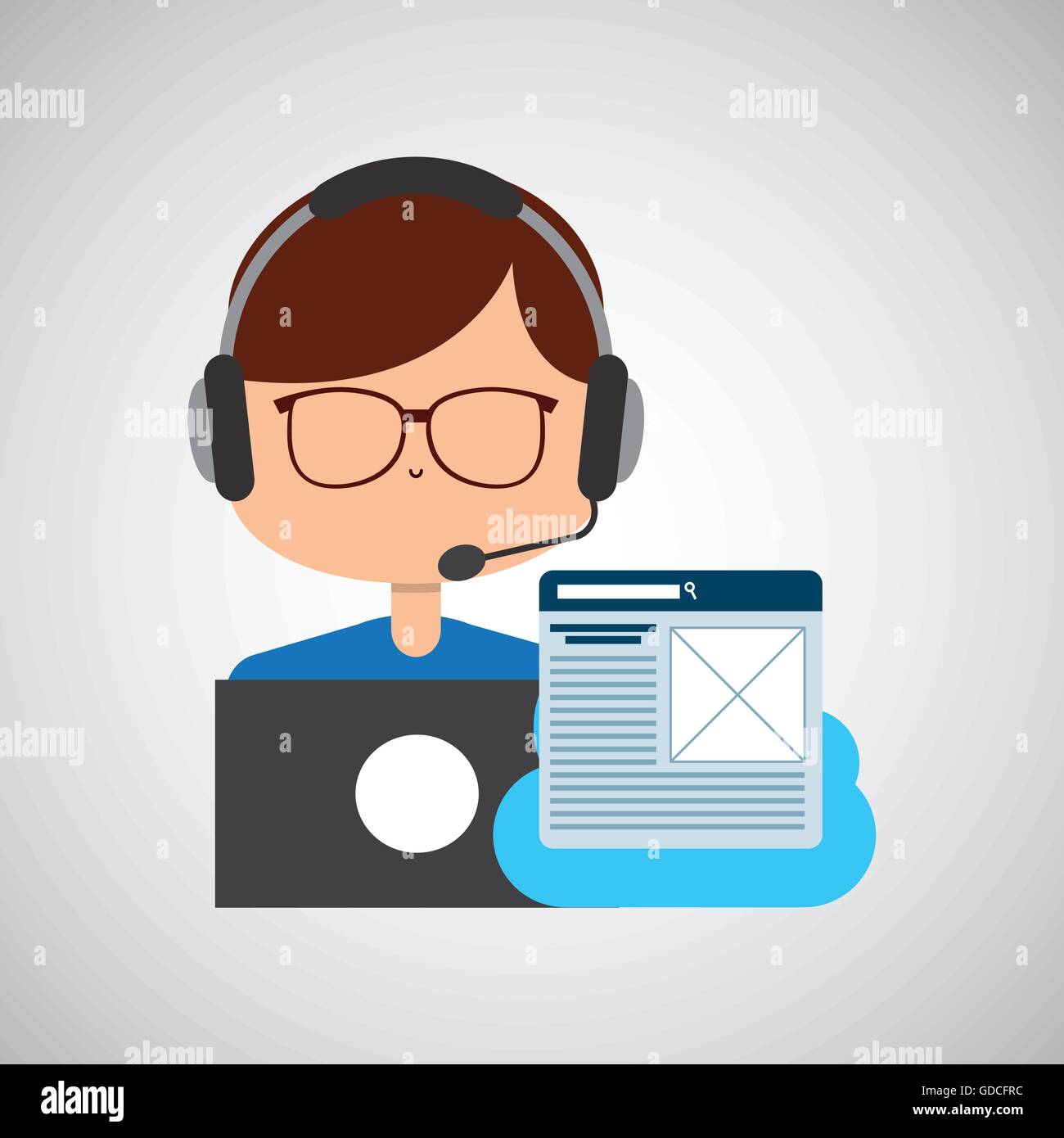 man working icon Stock Vector Image & Art - Alamy