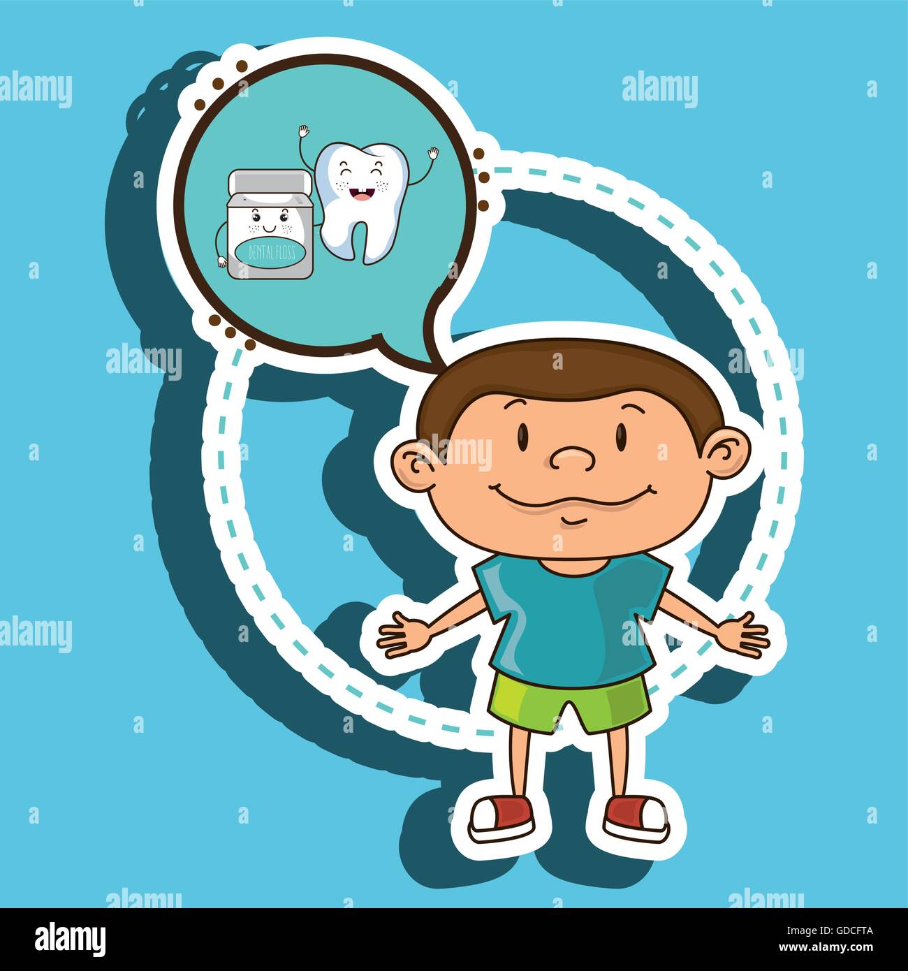 child with tooth isolated icon design Stock Vector Image & Art - Alamy