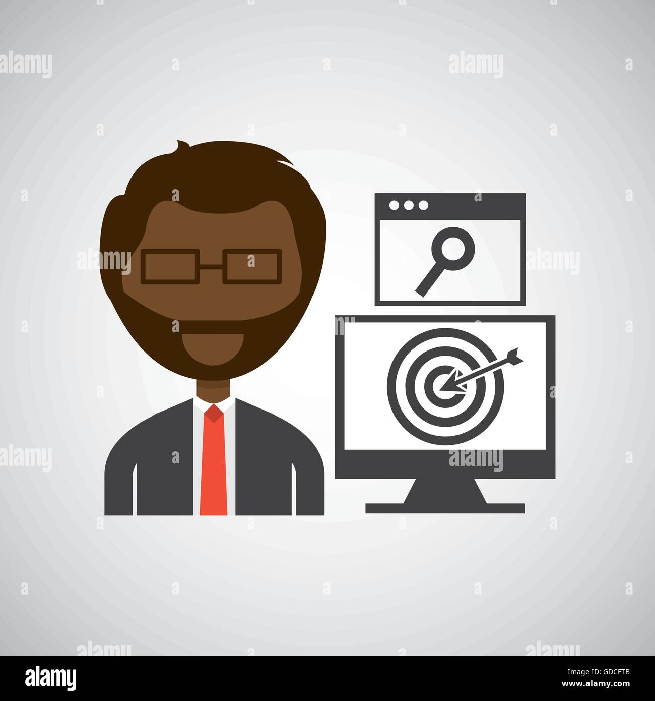 man working icon Stock Vector Image & Art - Alamy