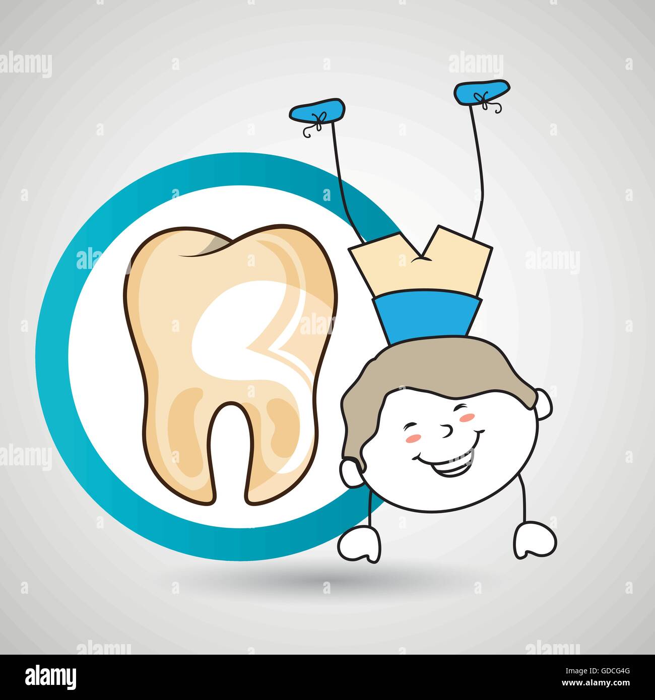 child happy tooth isolated icon design Stock Vector Image & Art - Alamy