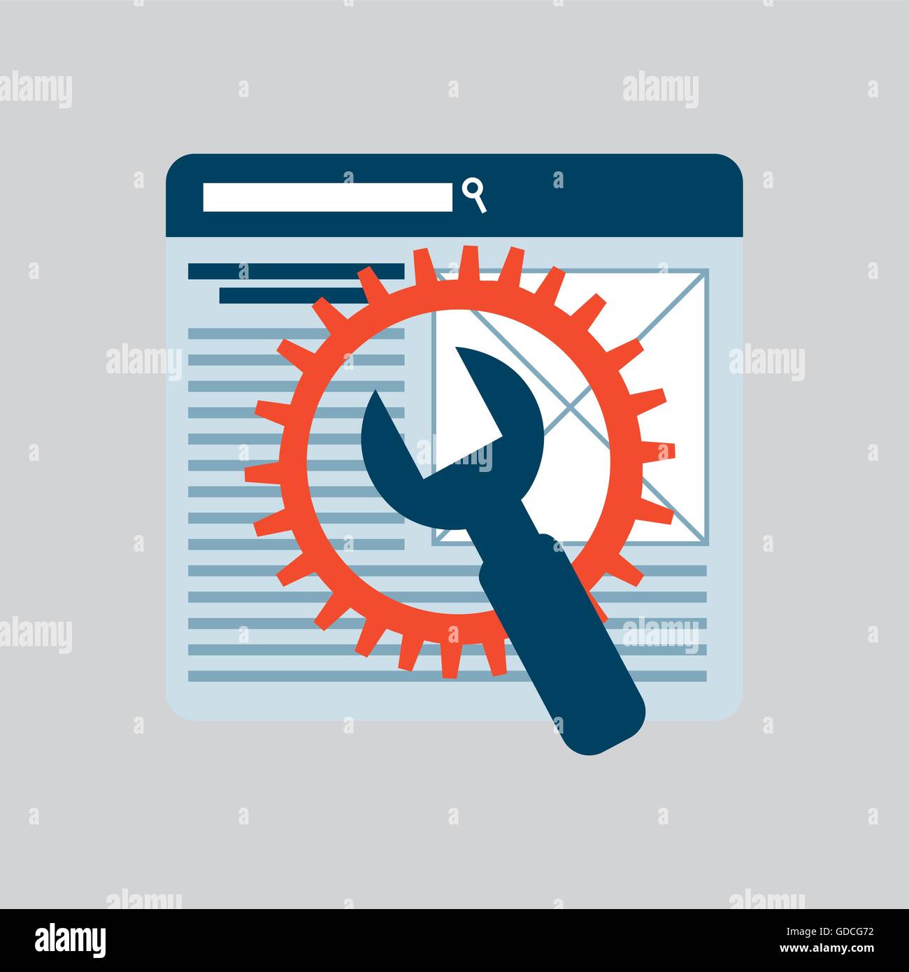 girl working icon Stock Vector Image & Art - Alamy