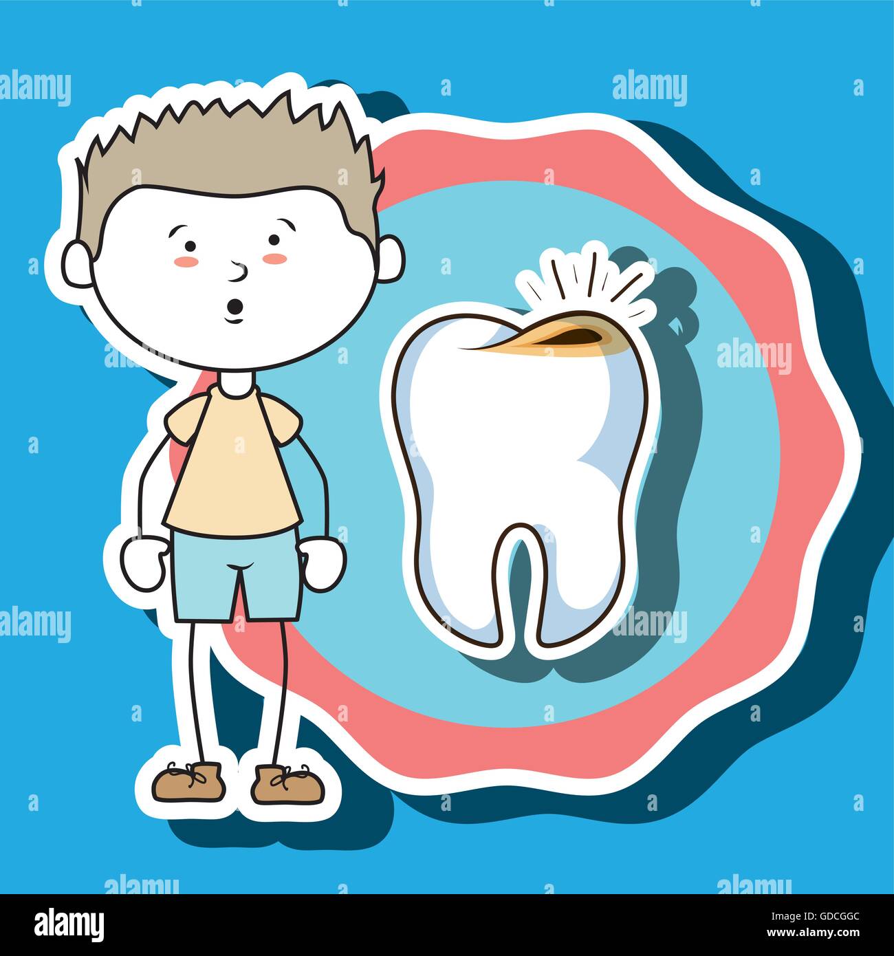 child tooth isolated icon design Stock Vector Image & Art - Alamy