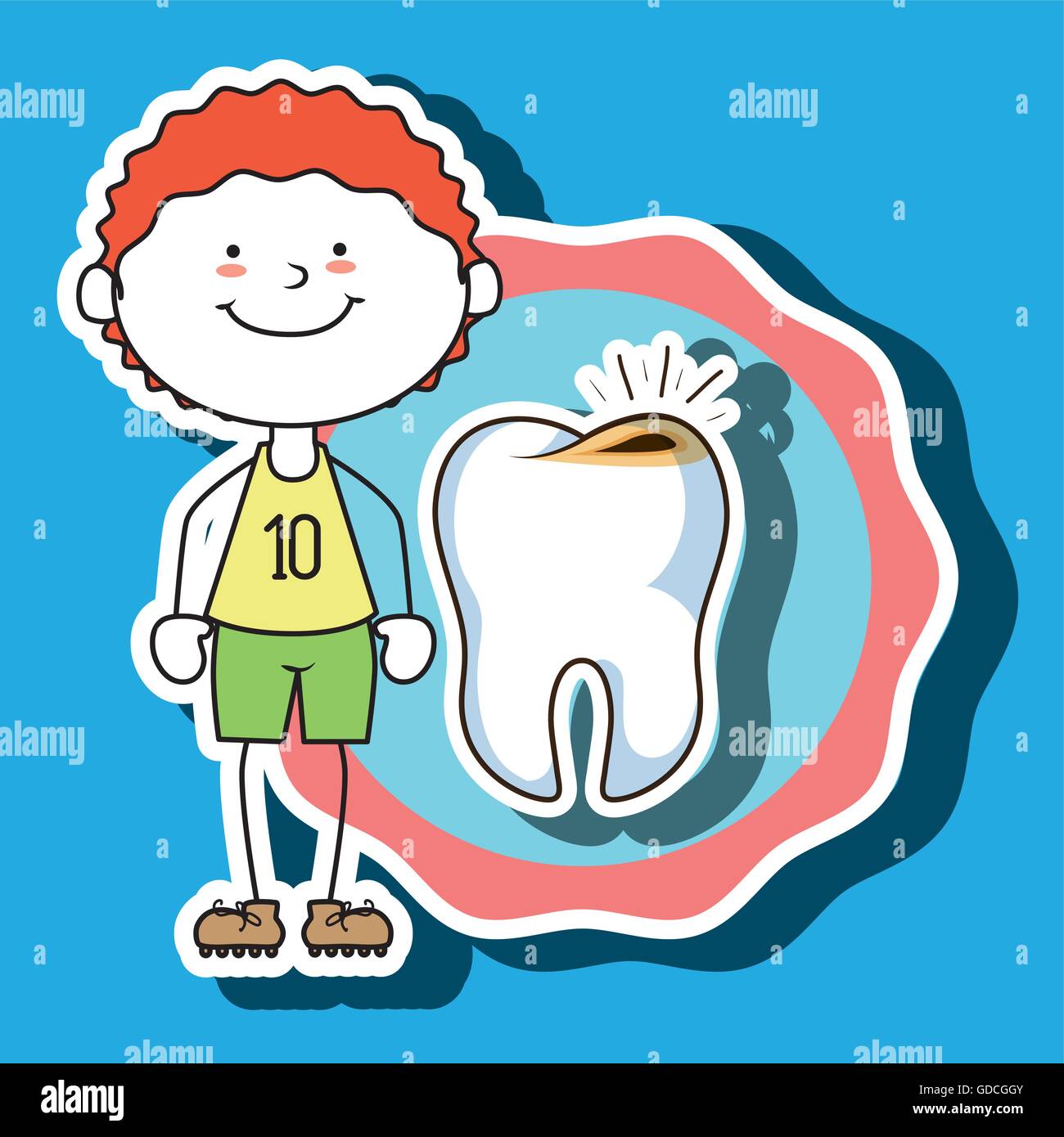 child tooth isolated icon design Stock Vector Image & Art - Alamy