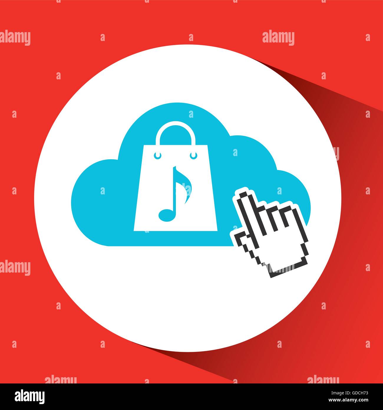 cloud storage icon Stock Vector Image & Art - Alamy