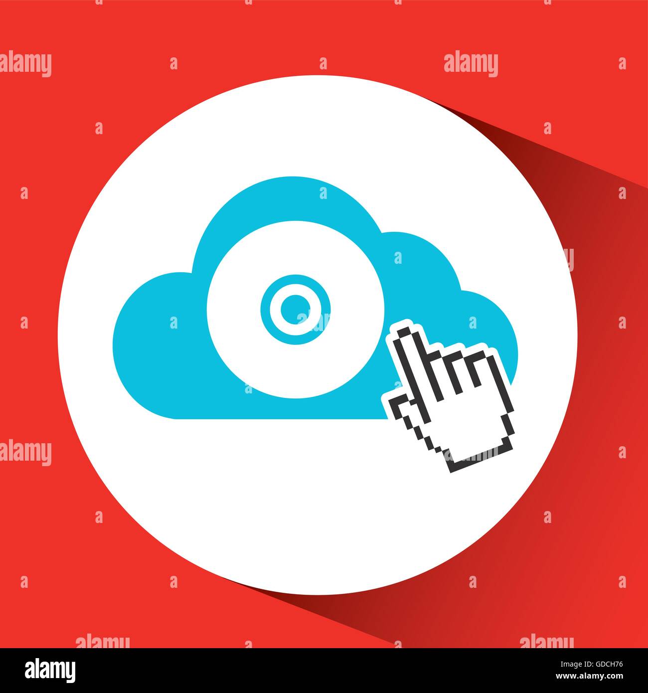 cloud storage icon Stock Vector Image & Art - Alamy