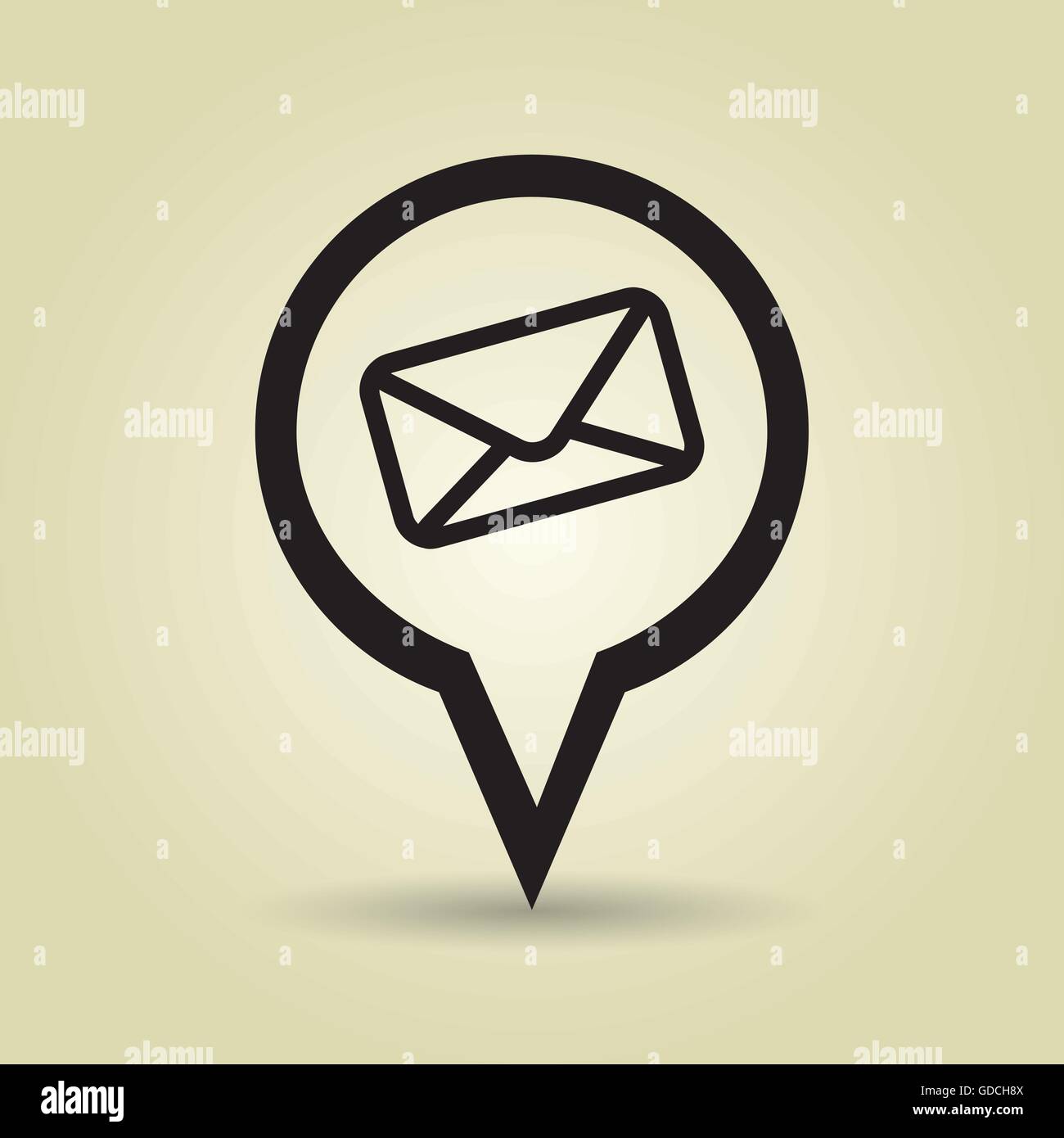 symbol of envelope isolated icon design Stock Vector Image & Art - Alamy