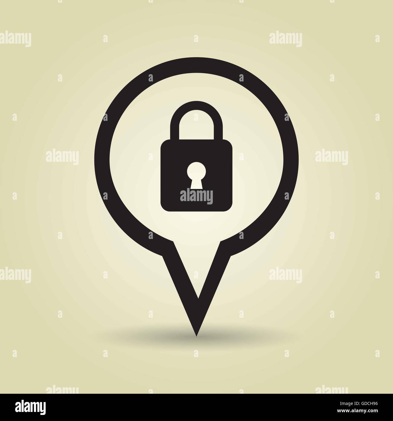 symbol security isolated icon design Stock Vector Image & Art - Alamy
