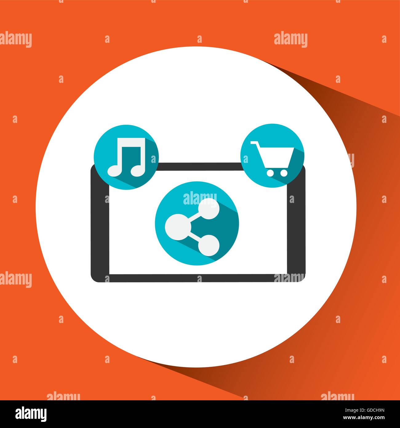 website music design Stock Vector Image & Art - Alamy