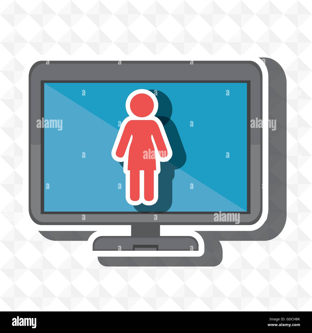 Woman silver frame Stock Vector Images - Alamy