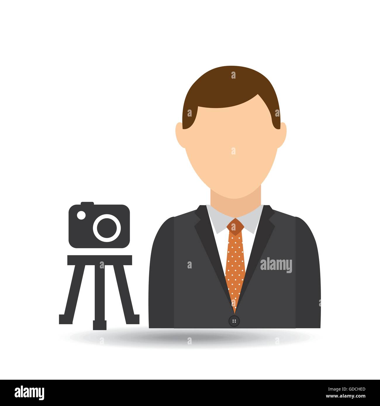 man with icon Stock Vector Image & Art - Alamy