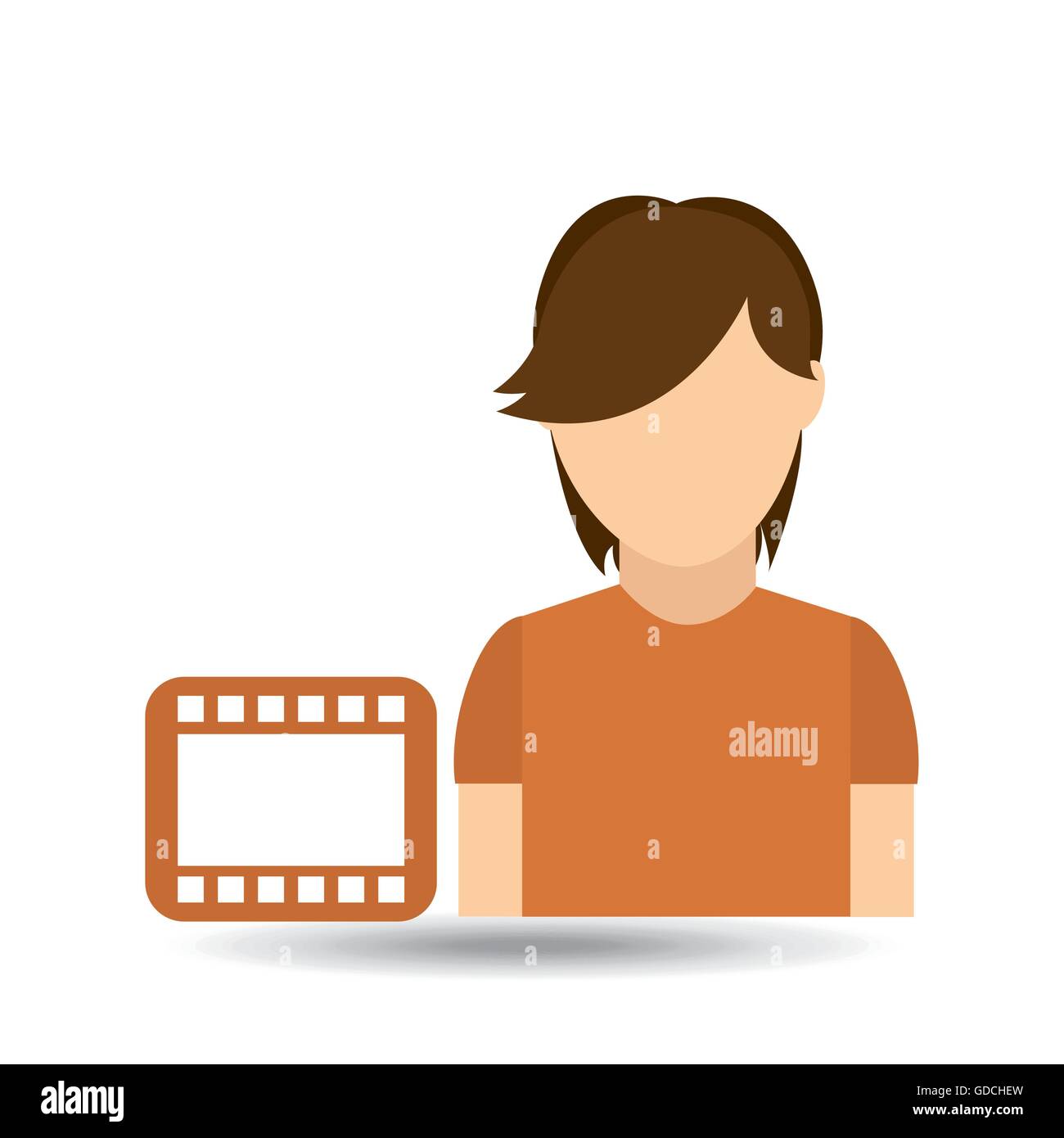man with icon Stock Vector Image & Art - Alamy