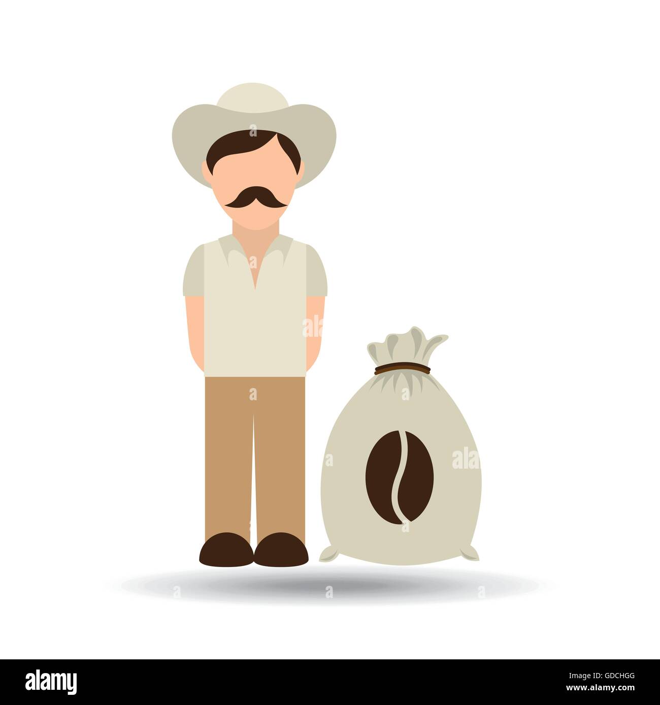 colombian coffee icon Stock Vector Image & Art - Alamy