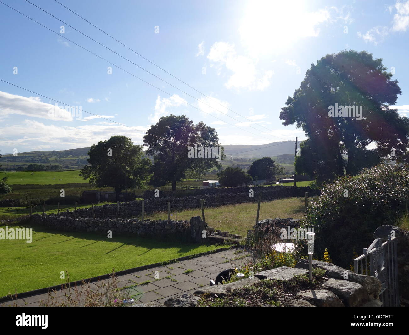 The Welsh countryside Stock Photo - Alamy