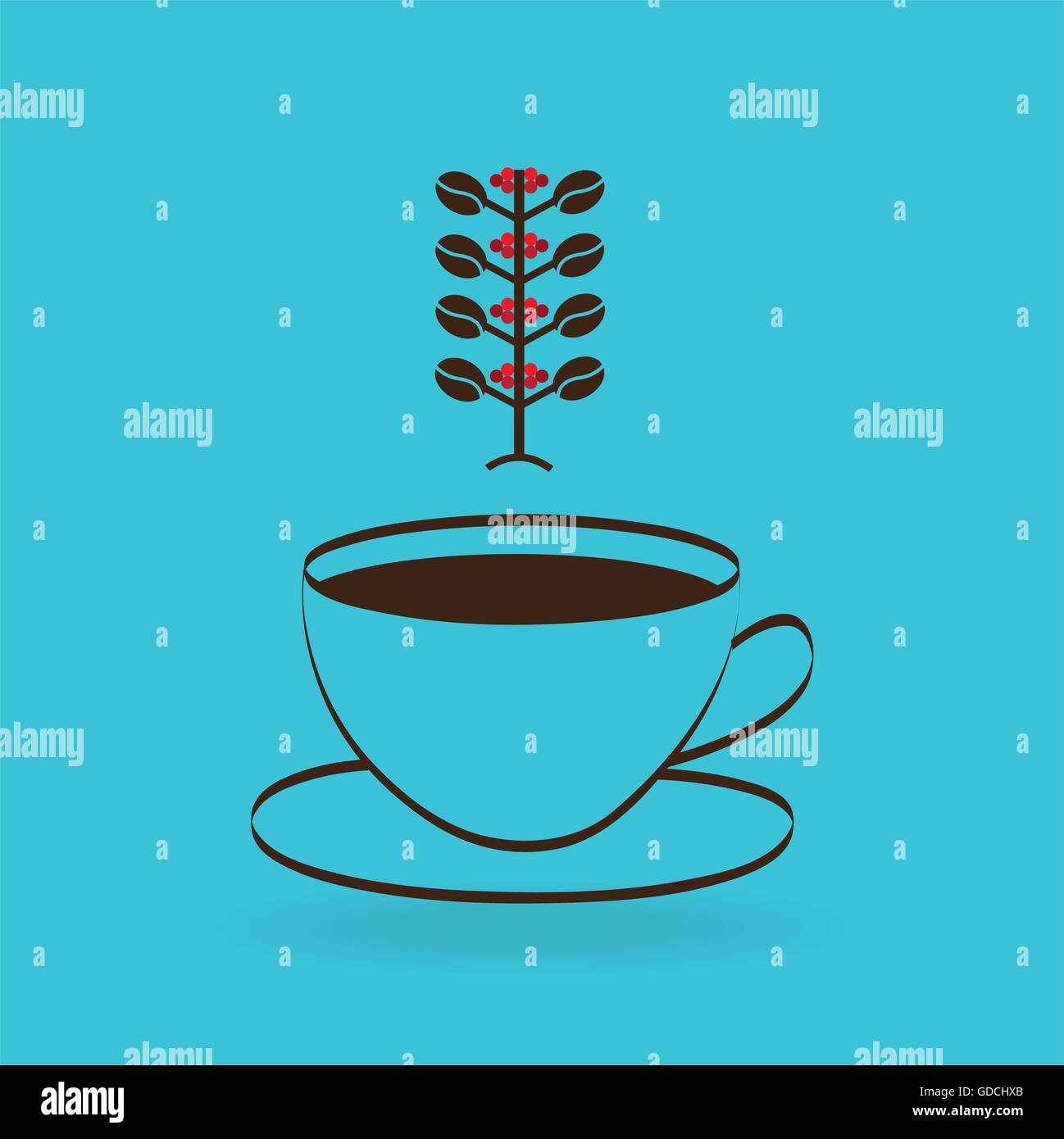 colombian coffee icon Stock Vector Image & Art - Alamy