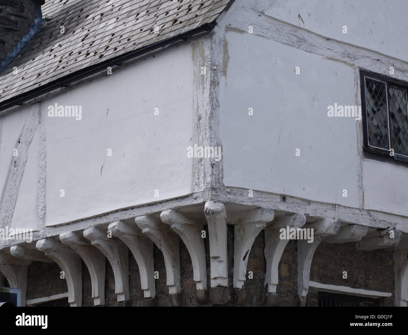 The corner of an old building Stock Photo - Alamy