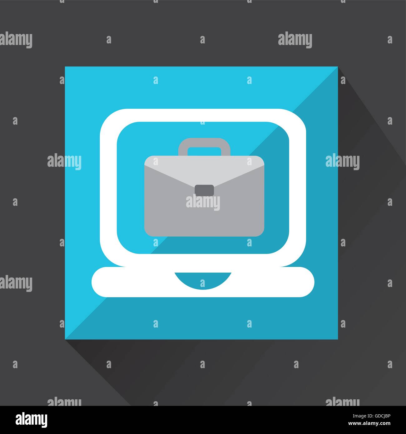 briefcase technology icon Stock Vector Image & Art - Alamy