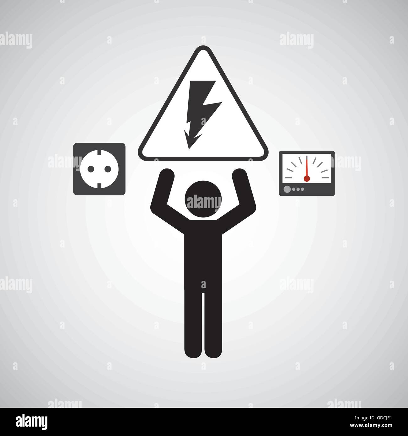 electrical power icon Stock Vector Image & Art - Alamy