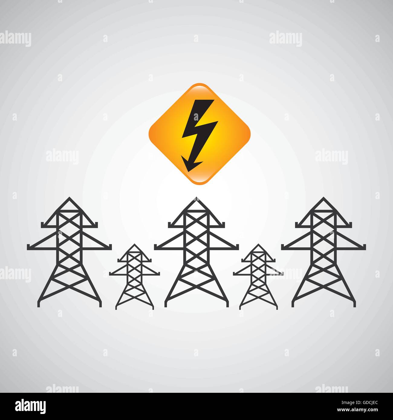 electrical power icon Stock Vector Image & Art - Alamy