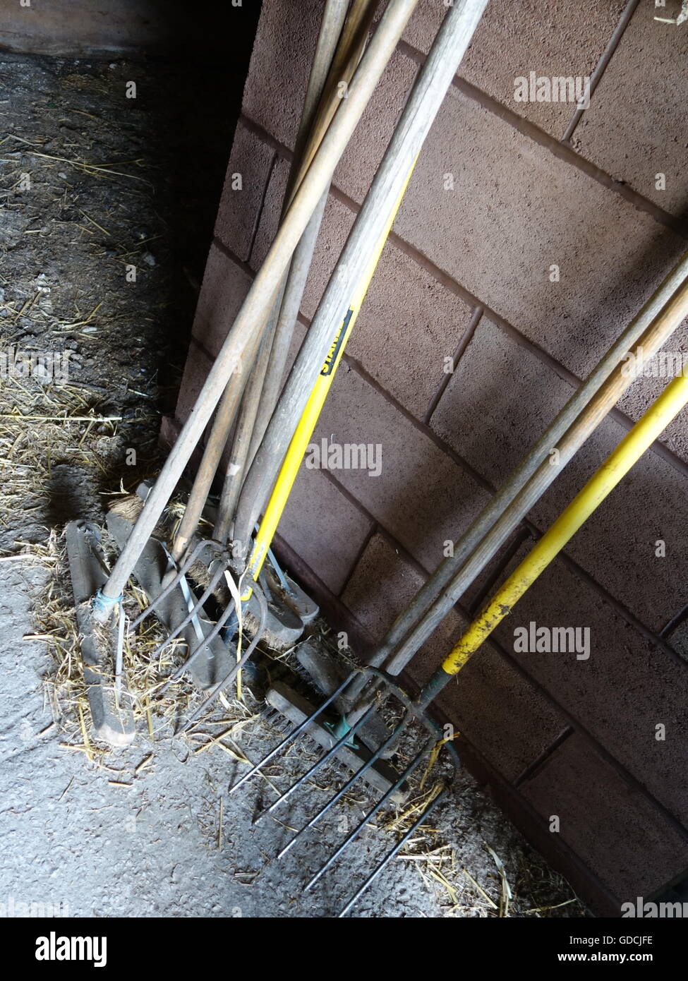 Farming / gardening tools Stock Photo - Alamy