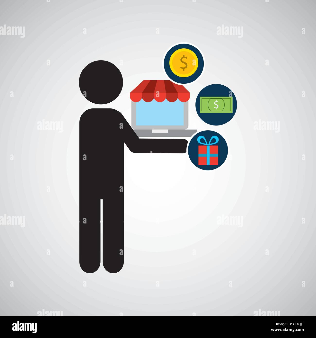 trading concept icon Stock Vector Image & Art - Alamy