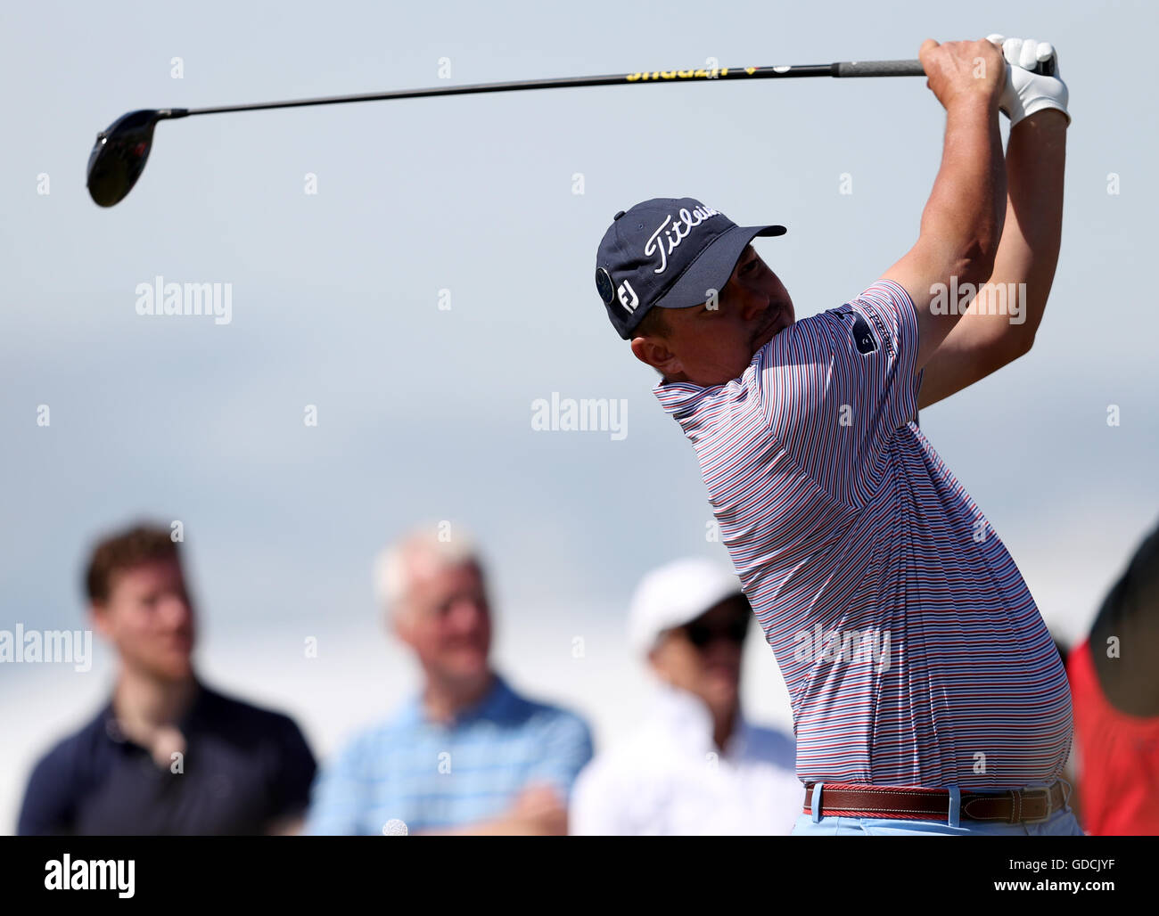 USA's Jason Dufner tees off on the fourth hole during day one of The ...