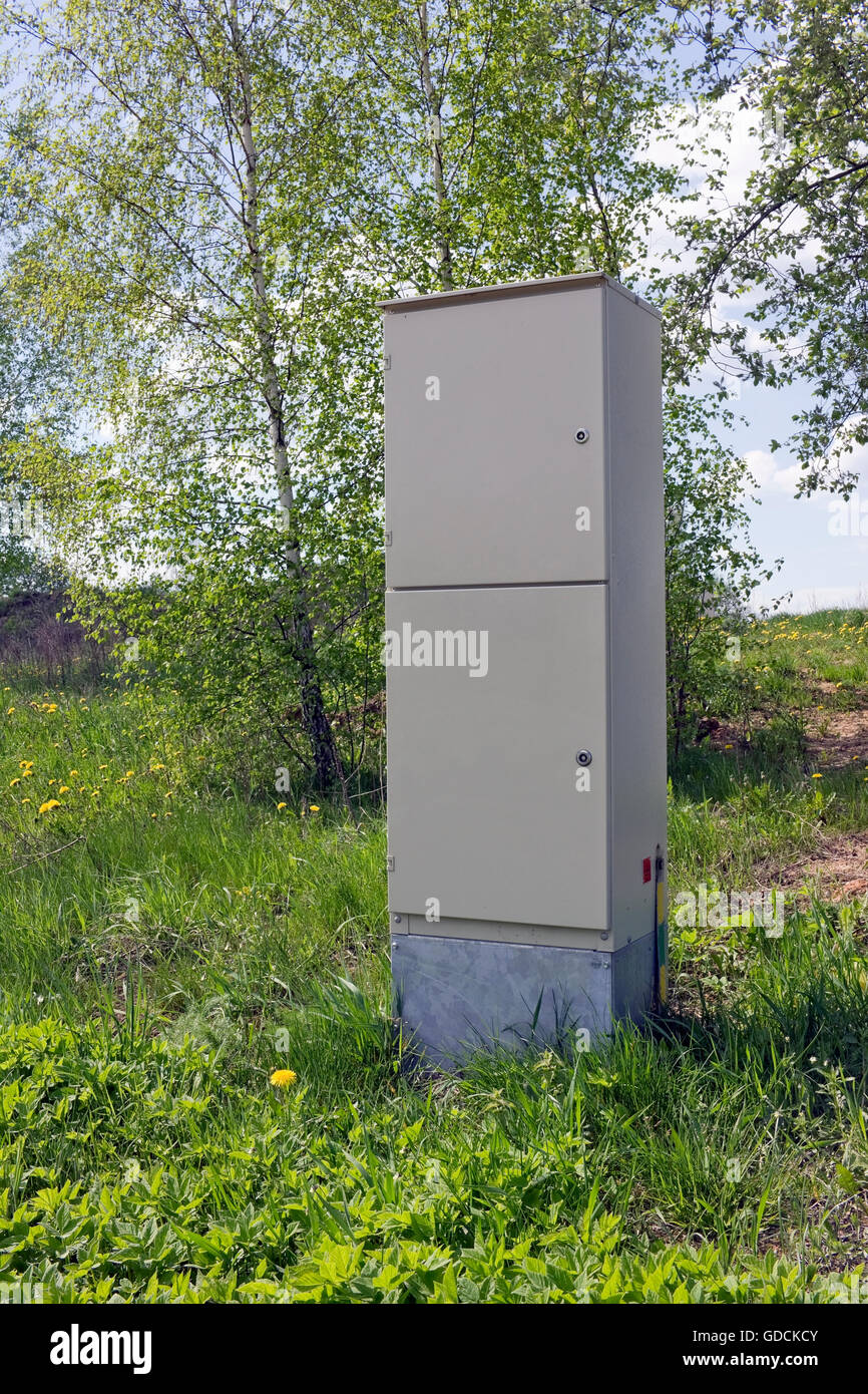 Electricity transformer box hi-res stock photography and images - Alamy