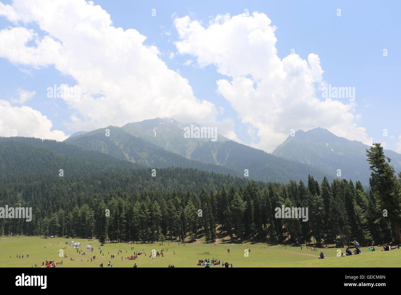 Pahalgam Valley in Jammu & Kashmir Stock Photo - Alamy