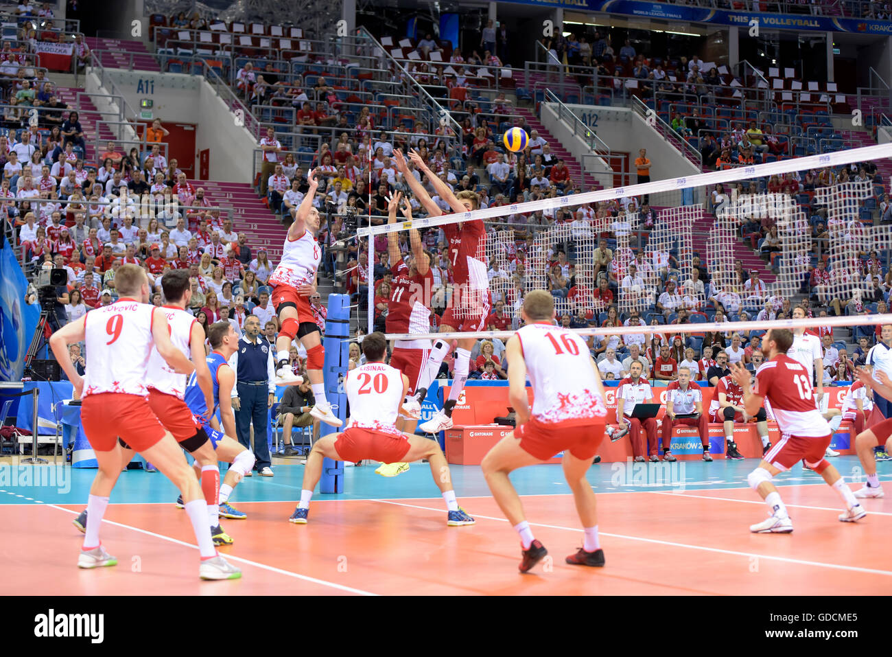 Polish national team volleyball hi-res stock photography and images - Alamy