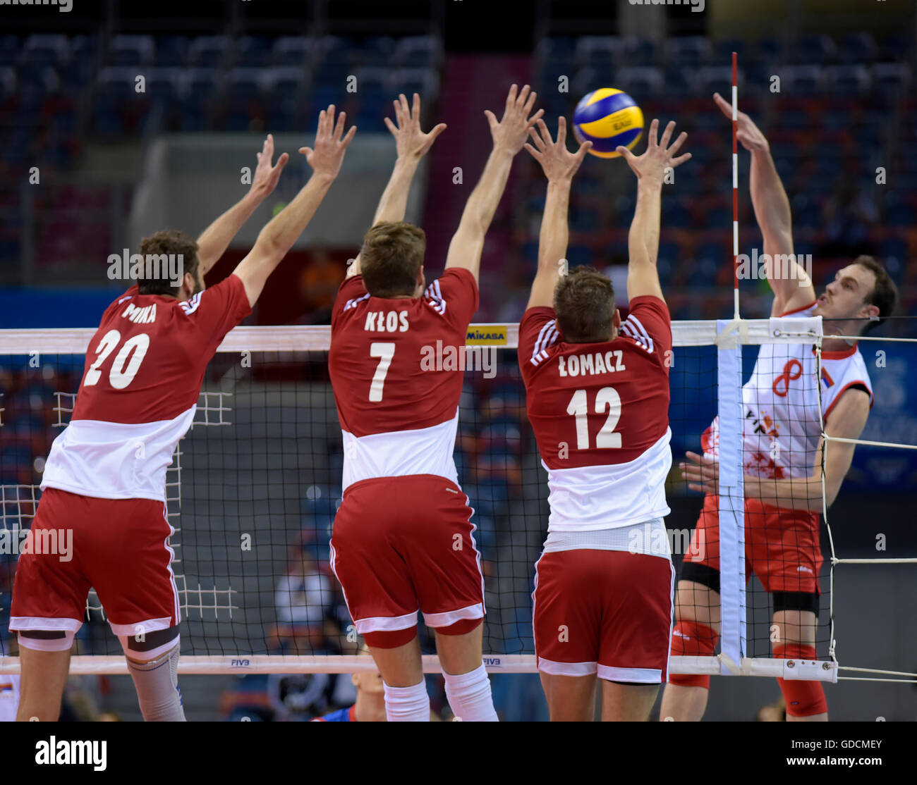 Polish national team volleyball hi-res stock photography and images - Alamy
