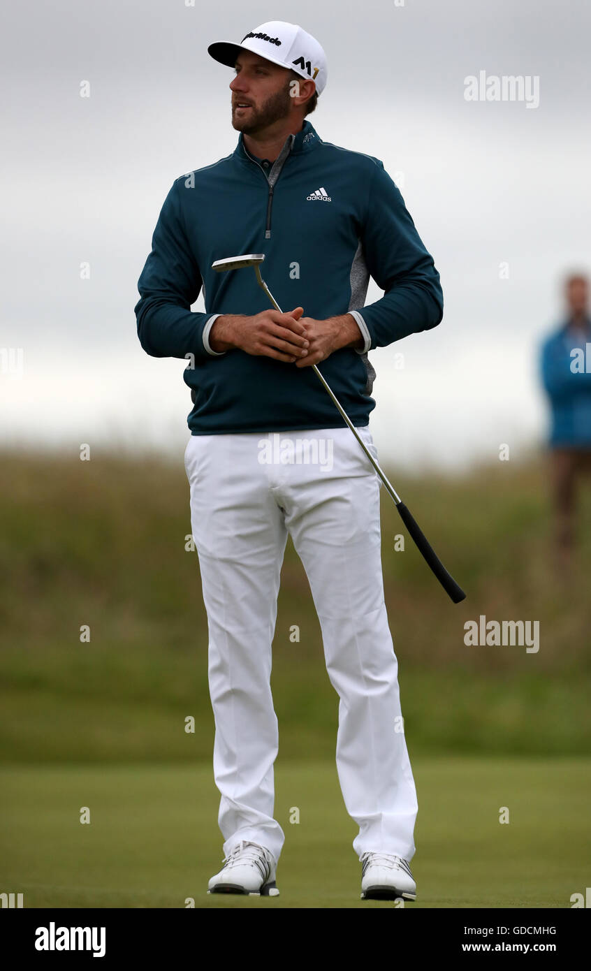 USA's Dustin Johnson during day two of The Open Championship 2016 at ...