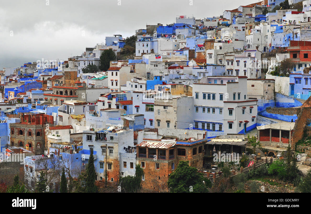 The blue city morocco hi-res stock photography and images - Alamy