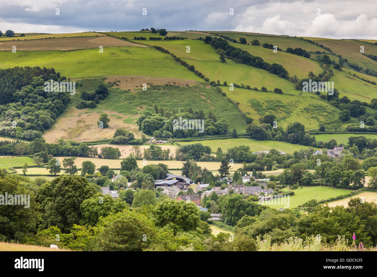 Clun shropshire hi-res stock photography and images - Alamy