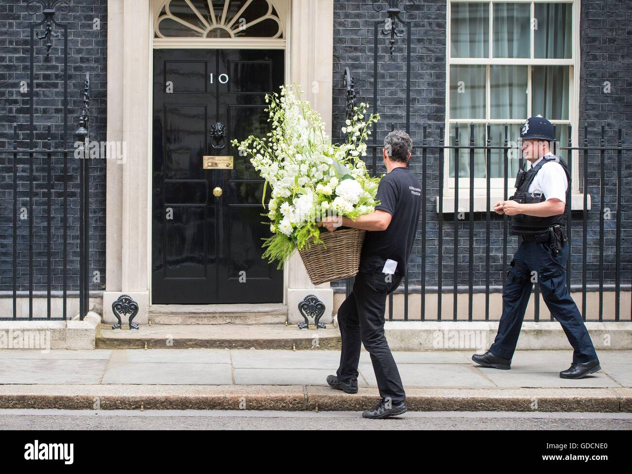 Flowers Delivered Downing Street High Resolution Stock Photography and ...