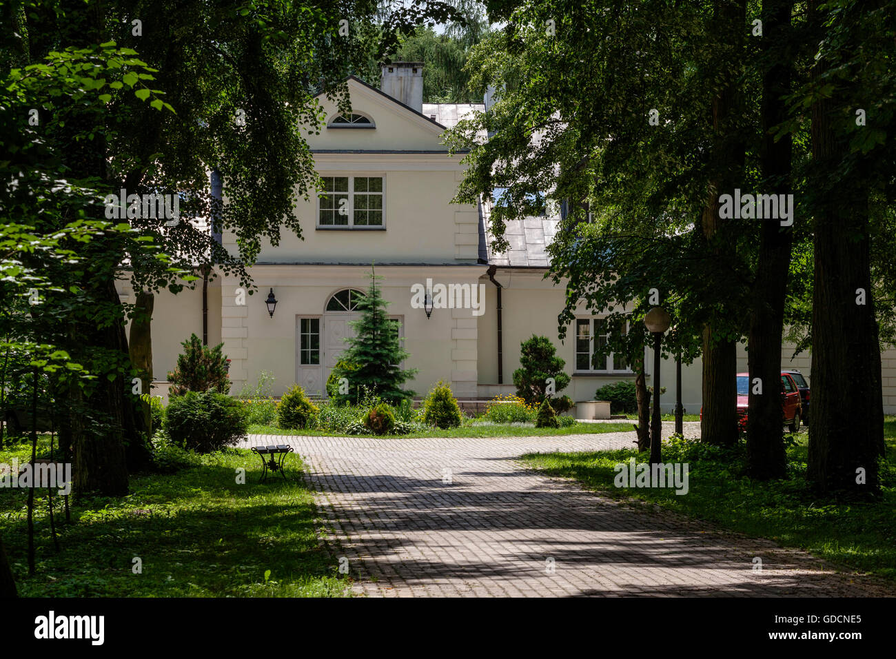 Roskosz, manor park, Poland, Podlasie region Stock Photo - Alamy