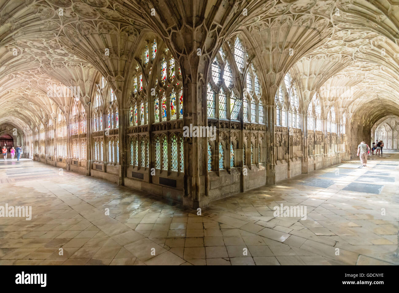 Ceiling gloucester cathedral hi-res stock photography and images - Alamy