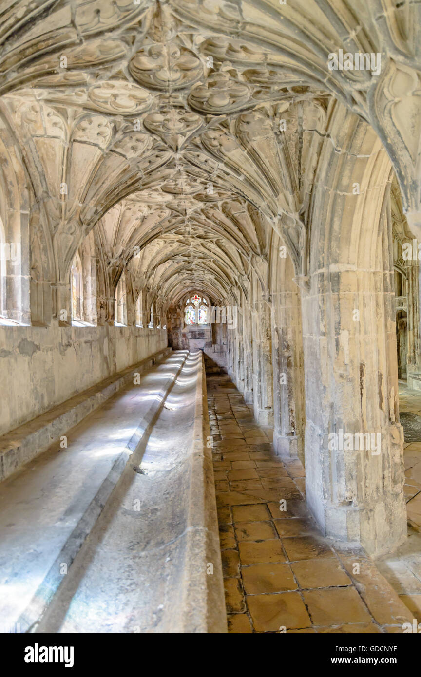 Ceiling gloucester cathedral hi-res stock photography and images - Alamy