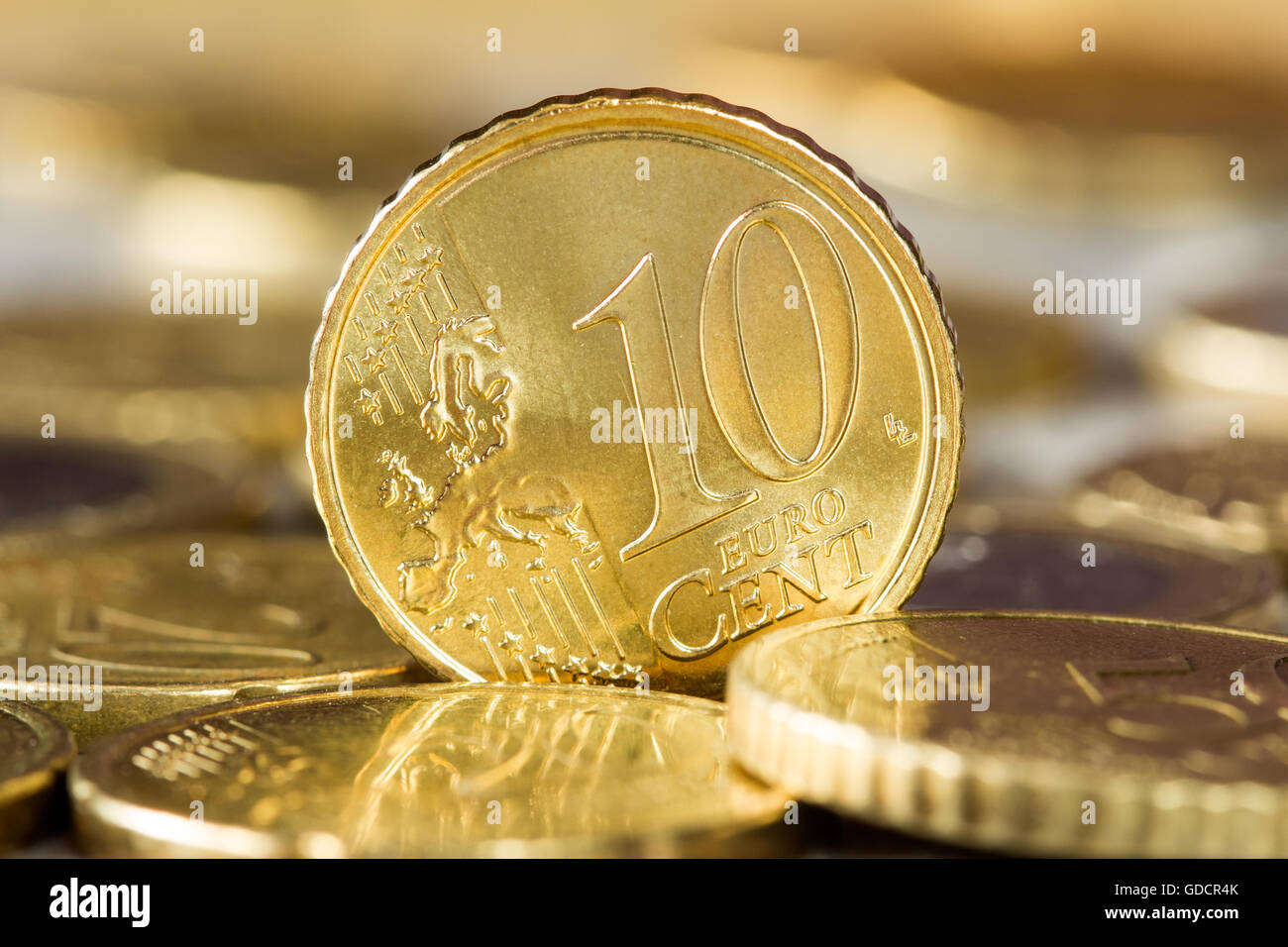 10 euro cent coin hi-res stock photography and images - Alamy