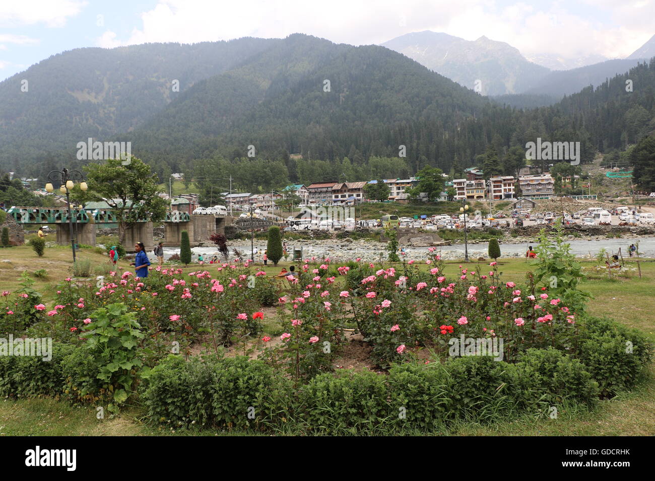 The beauty of the Jammu & Kashmir in summer Stock Photo - Alamy
