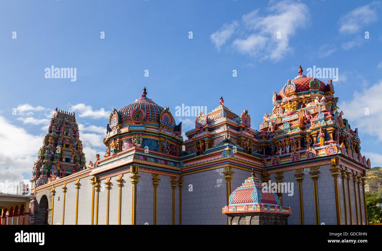 Hindu temple, port louis, mauritius hi-res stock photography and images ...