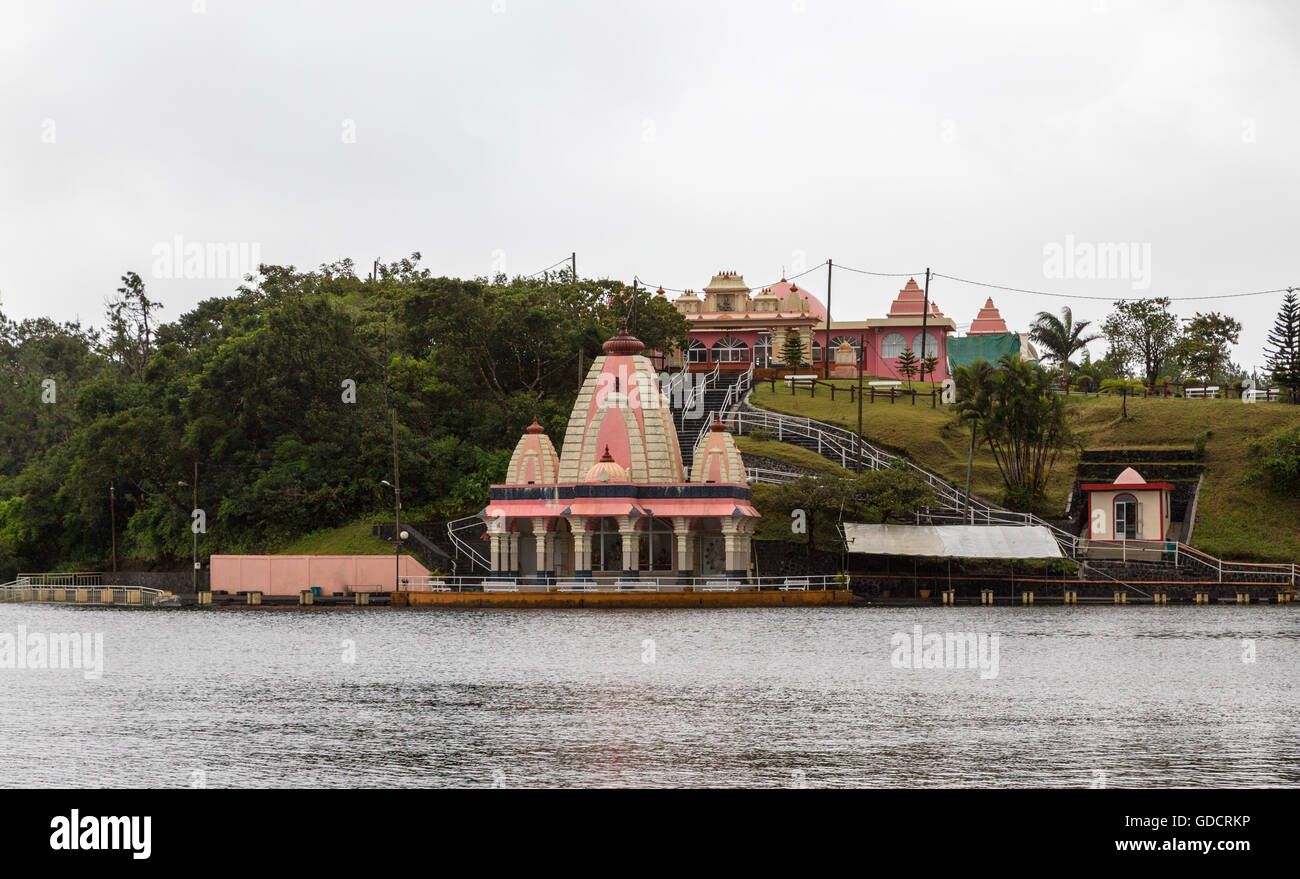 Grand Bassin Hindu Temple Mauritius Stock Photo - Alamy