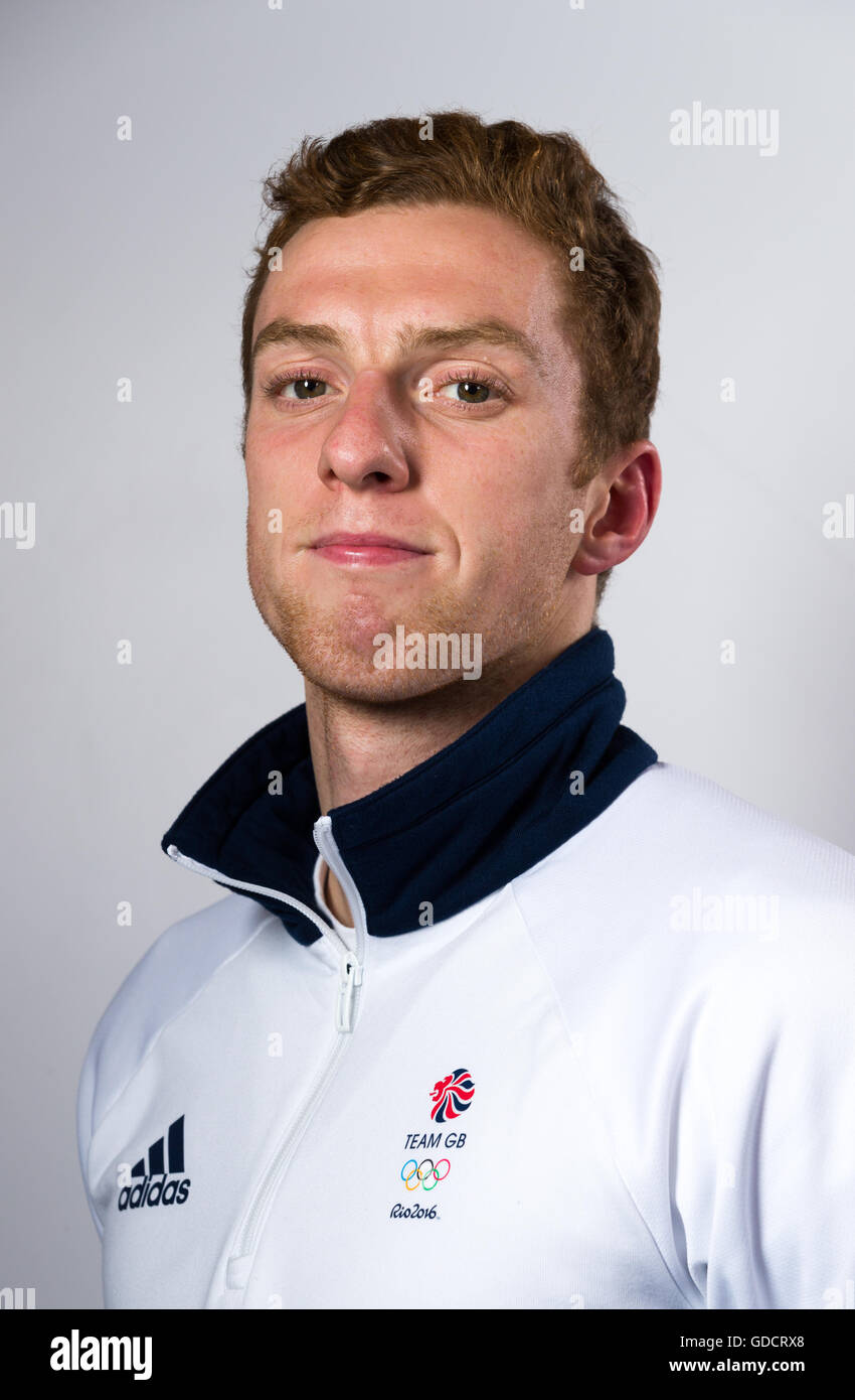 Dan Wallace during the Team GB Kitting Out session at the NEC ...