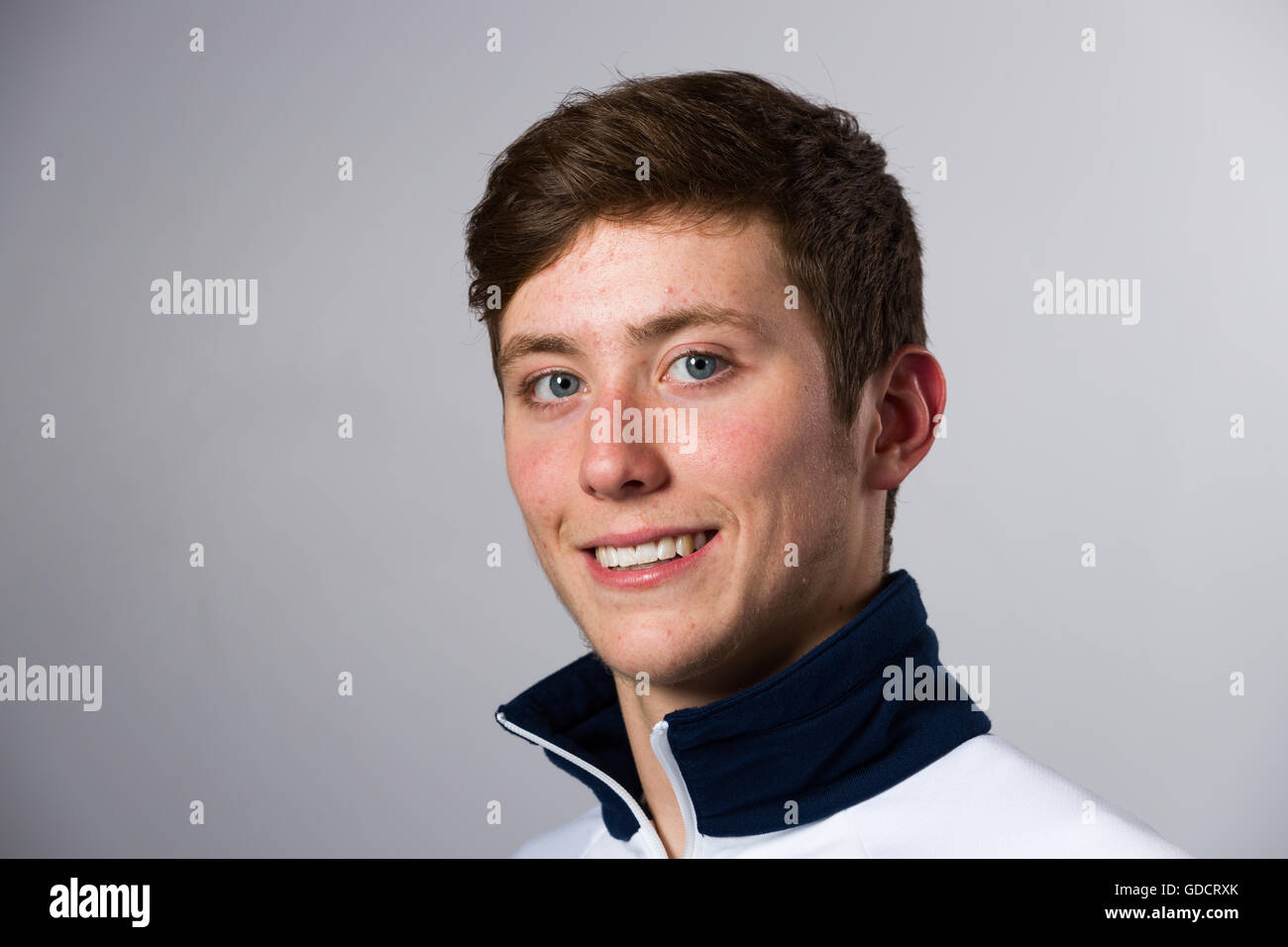 Cameron Kurle during the Team GB Kitting Out session at the NEC ...