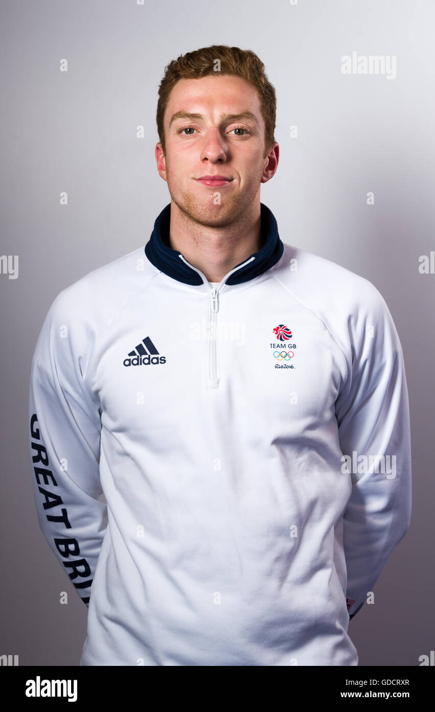Dan Wallace during the Team GB Kitting Out session at the NEC ...