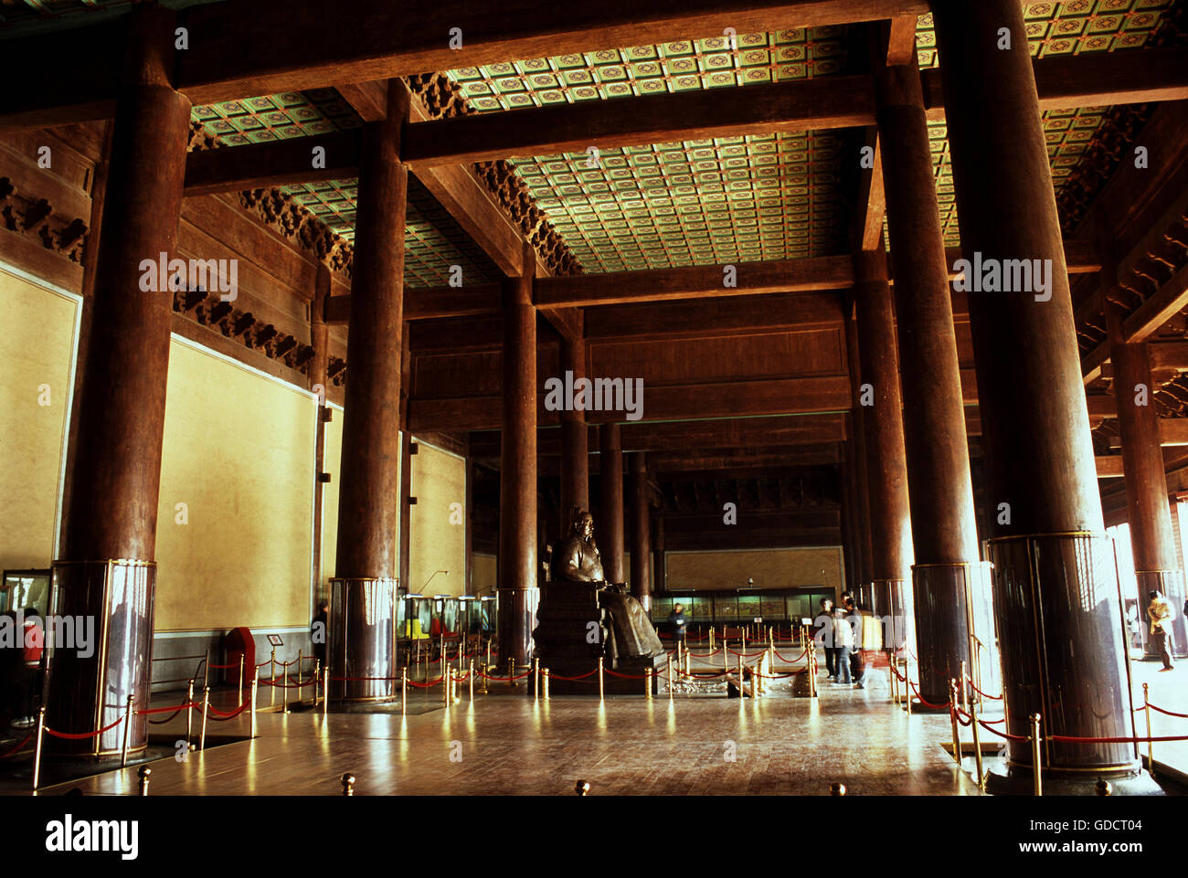 Interior of the Changling Ming Tomb. Beijing, China Stock Photo - Alamy