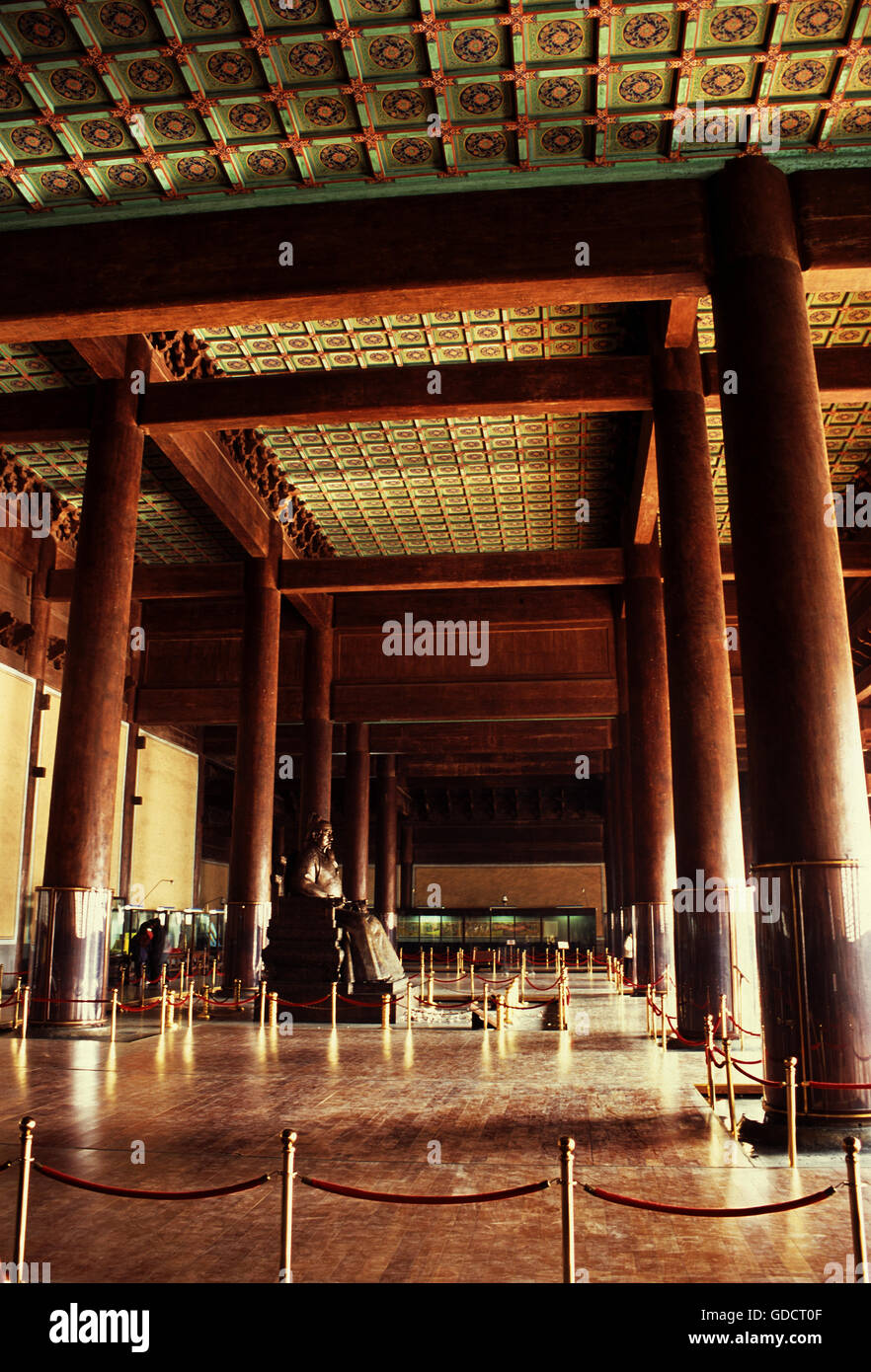 Interior of the Changling Ming Tomb. Beijing, China Stock Photo - Alamy