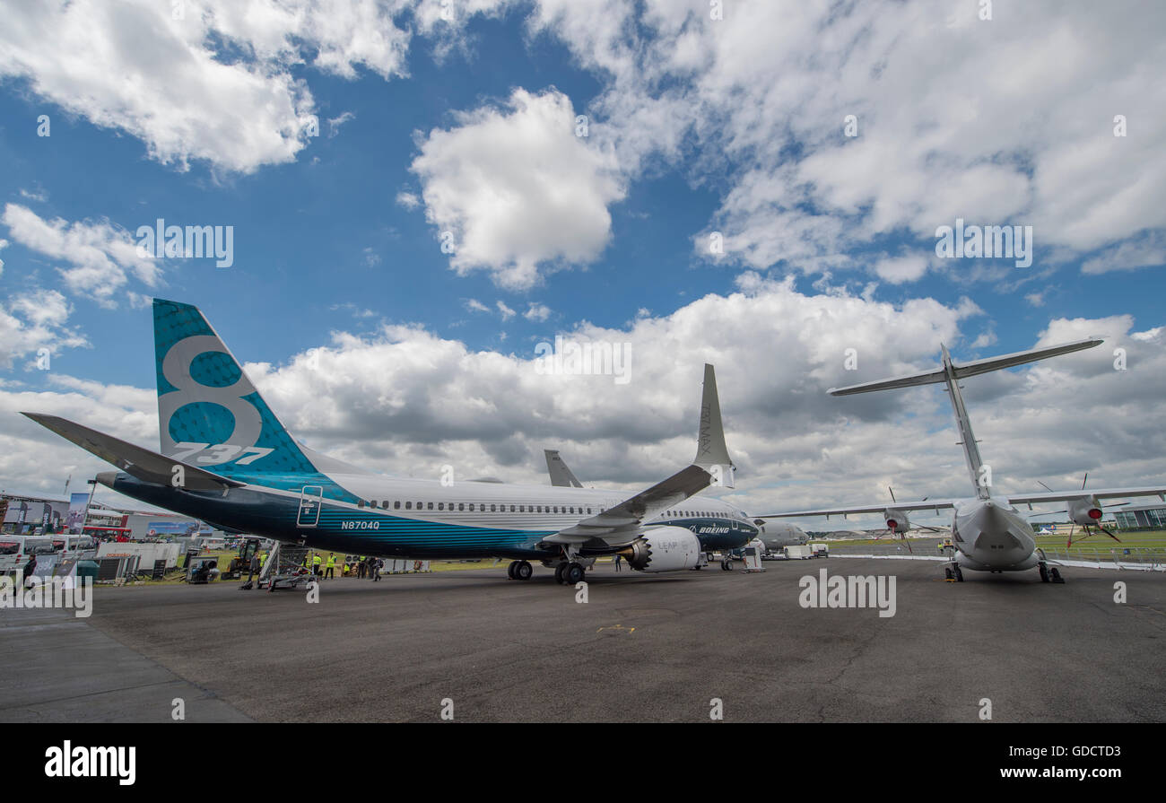The 2016 Farnborough International Trade Airshow Stock Photo - Alamy