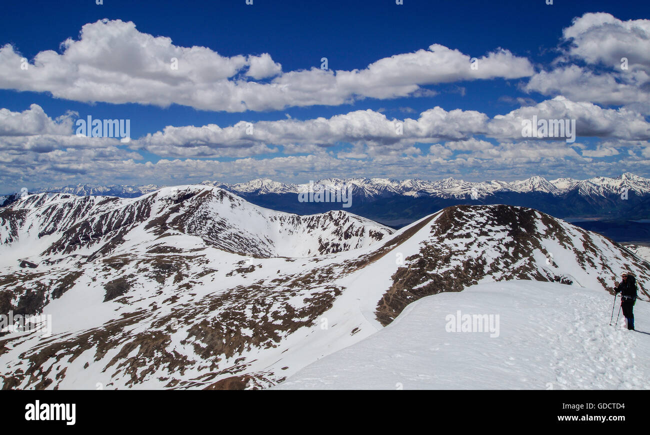 Mount Sherman Mosquito Range, Colorado Stock Photo - Alamy